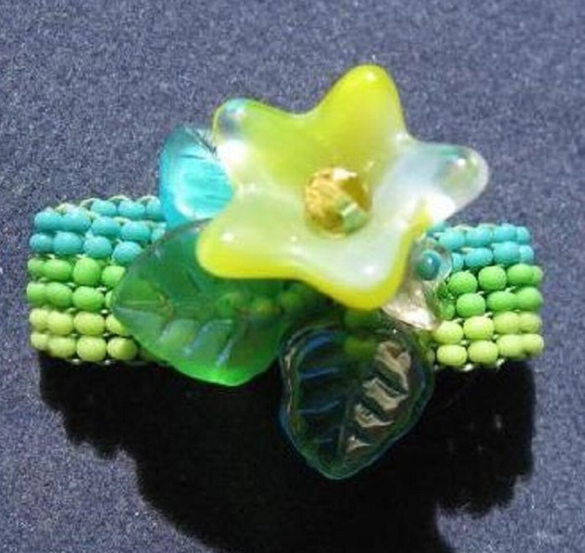 MAUI MORNING Beaded RING Pattern Tutorial Instant Download - Etsy