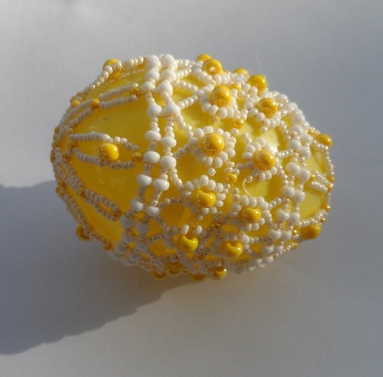 LEMONS and LIMES EASTER Egg Beaded Cover Pattern Tutorial Instant Download - Etsy