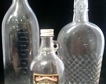 Embossed bottles | Etsy