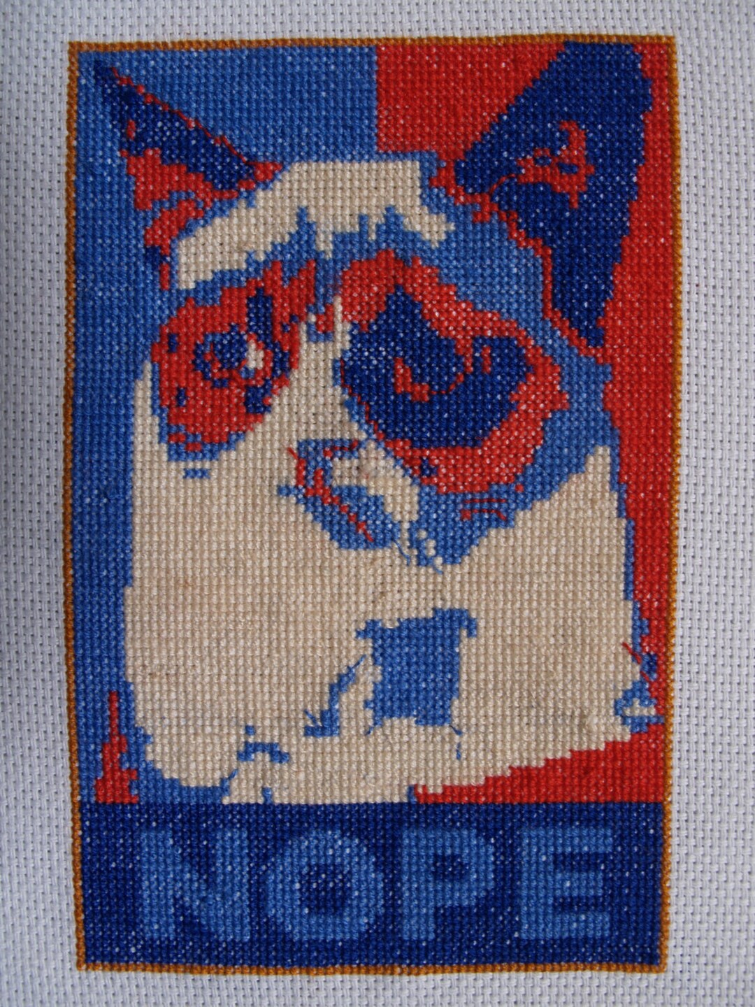 Grumpy Cat NOPE Pattern - Etsy