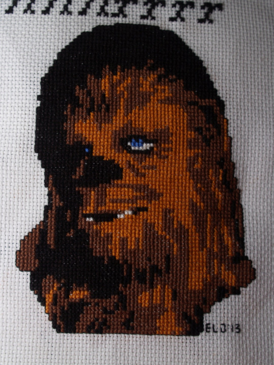 Pattern for Chewbacca Portrait With Deep Wookie Gaze - Etsy