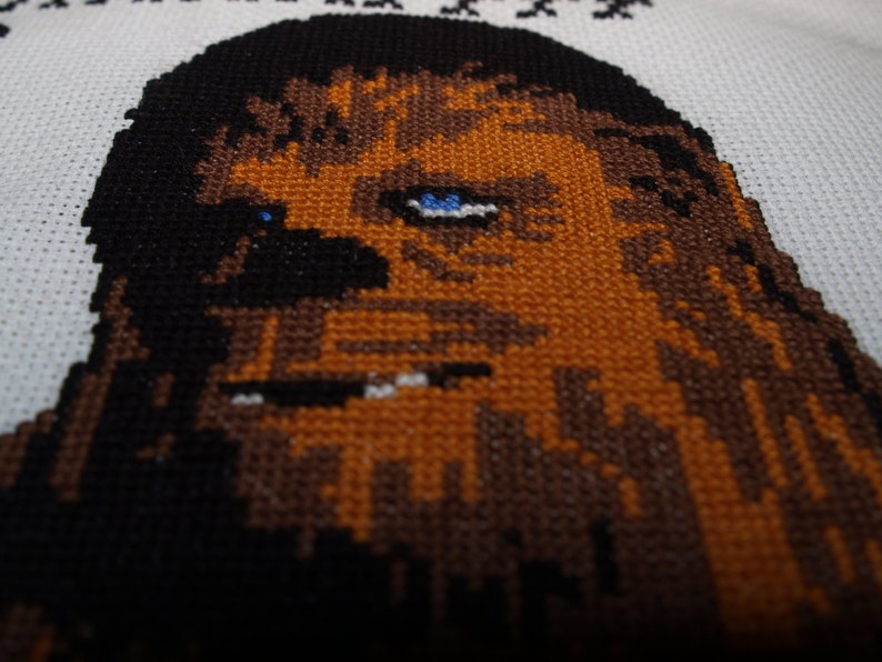 Pattern for Chewbacca Portrait With Deep Wookie Gaze - Etsy
