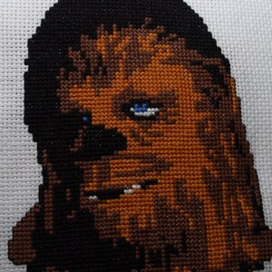 Pattern for Chewbacca Portrait With Deep Wookie Gaze - Etsy