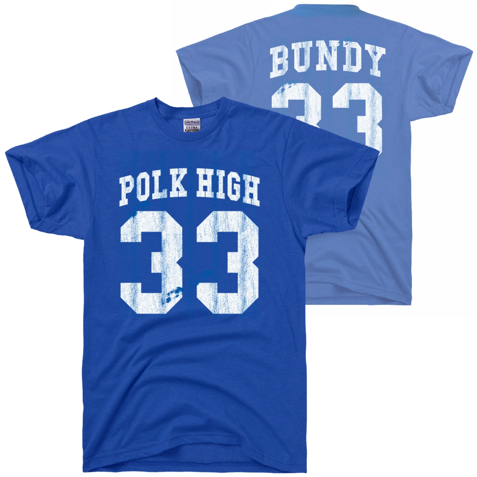 Al Bundy Polk High T Shirt Blue Movie Bundy Show Shoe Married With ...