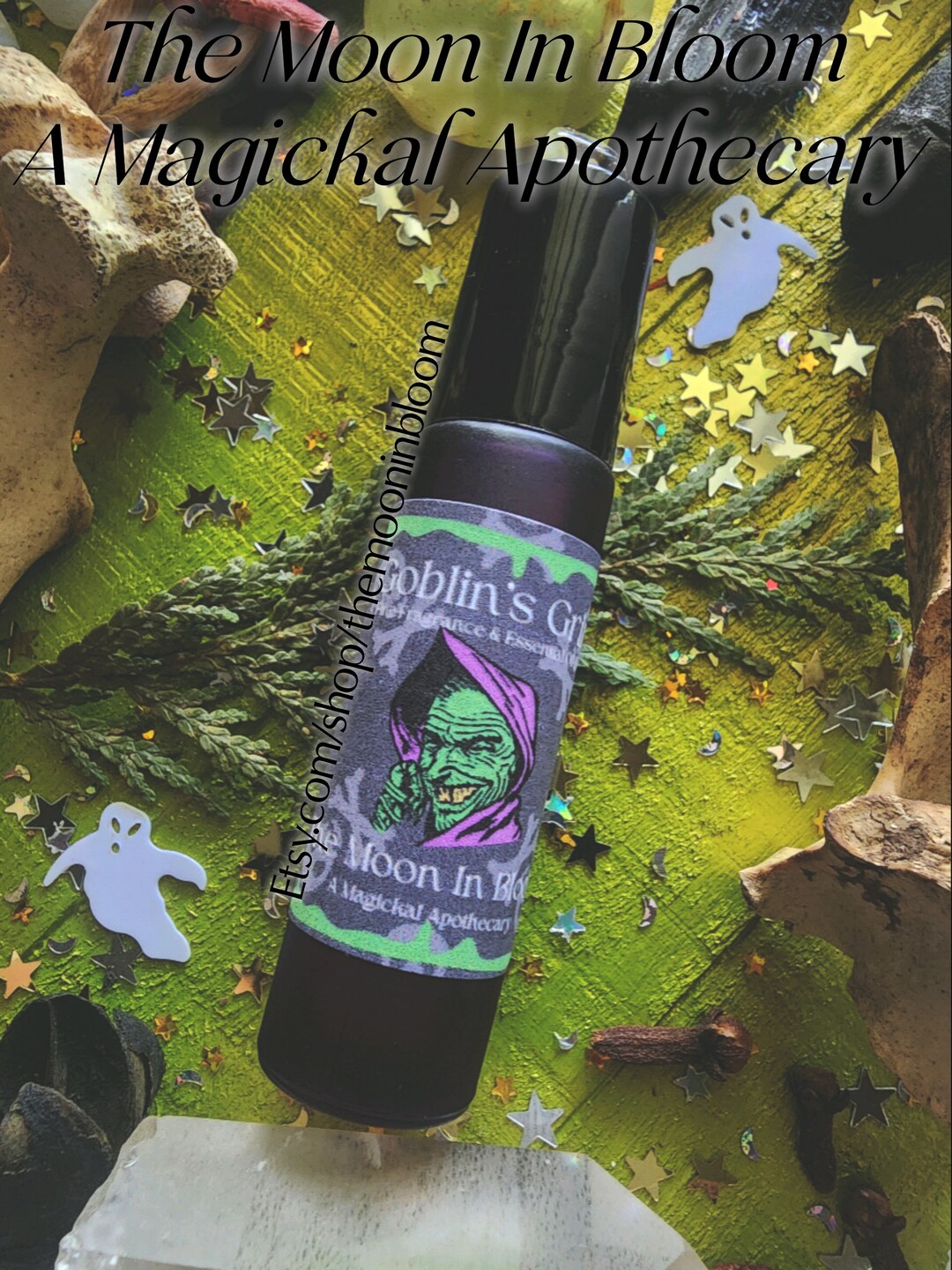 GOBLINS GRIN OIL Blend Green Apple, Caramel, Vanilla Creme & Soft ...
