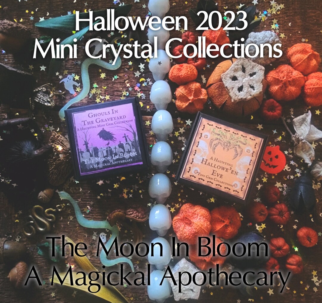 HALLOWEEN 2023 Mini Gem Collections | 2 Spooky Themes to Choose From ...