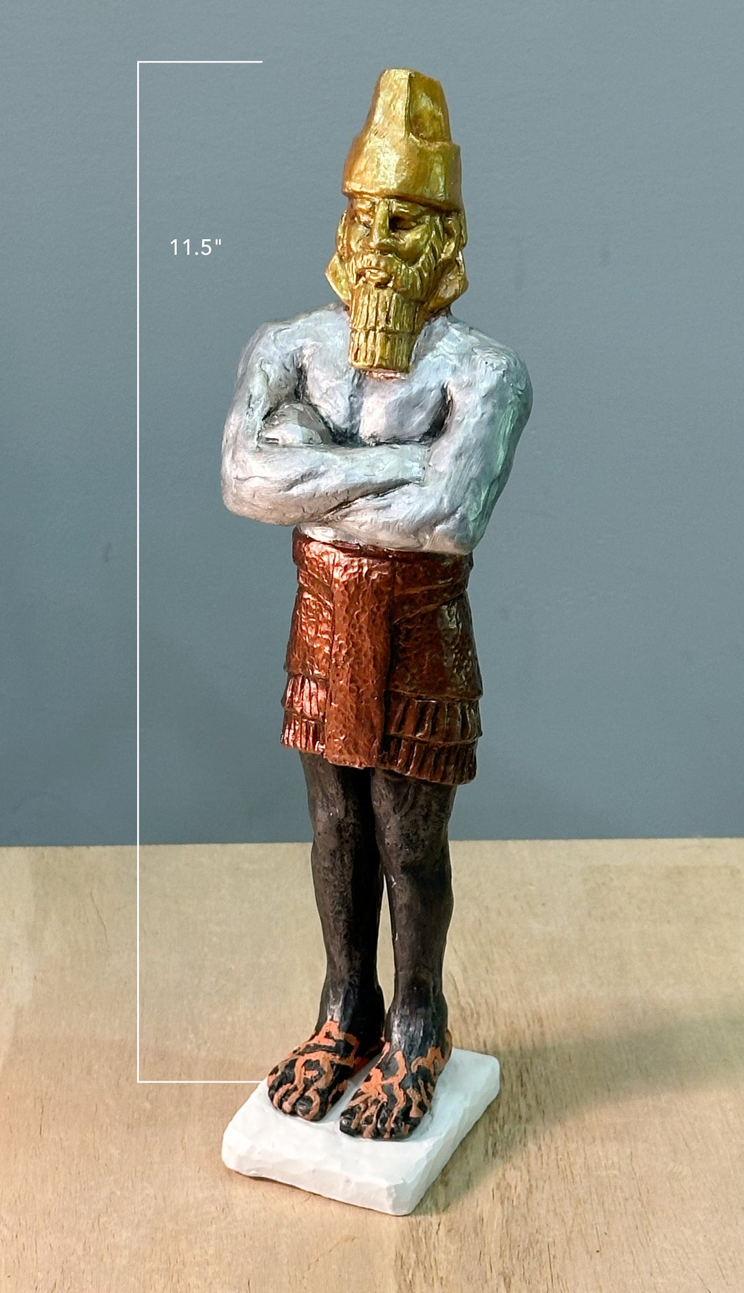 11.5 LARGE Daniel 2 Statue nebuchadnezzar's Dream - Etsy