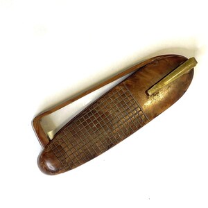 Vintage Edroy Fold Out Magnifying Glass Reader Pocket Clip Brown Usa ...