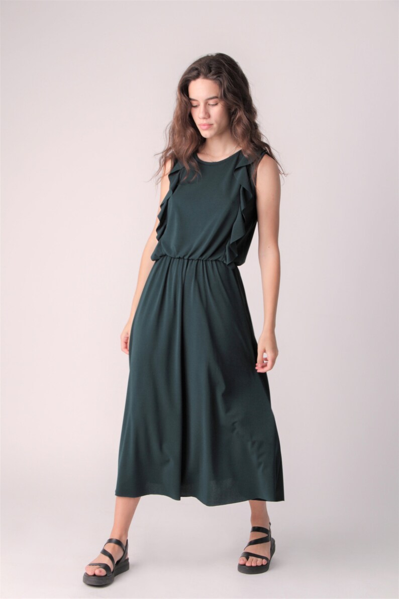 Midi Dress Pattern Sizes 10-18 Pdf Sewing Pattern for - Etsy