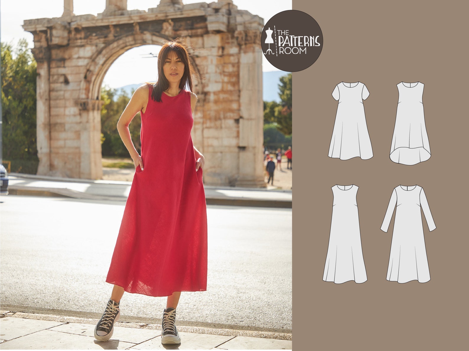 Summer Dress Patterns Pdf Sewing Patterns for Women Sizes - Etsy