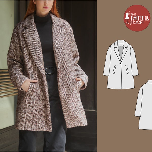 Coat Pattern - Etsy