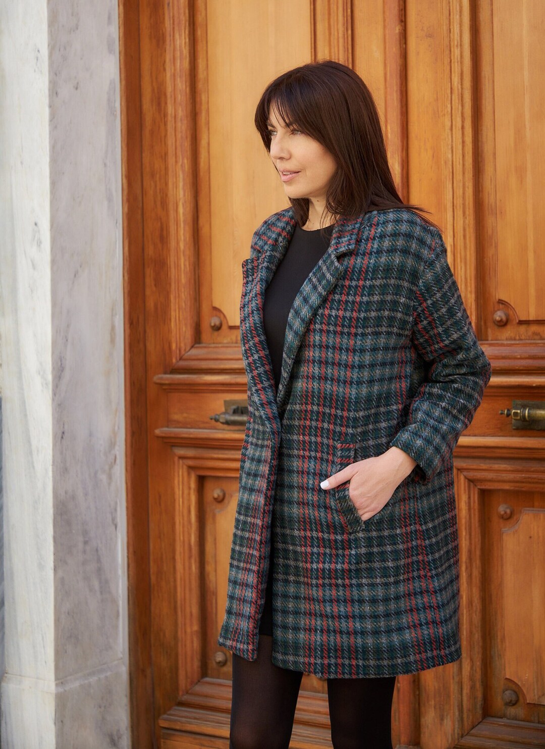 Oversized Lined Coat Sewing Pattern for Women (sizes 20-28) (PDF) - Etsy UK