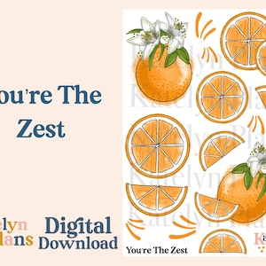 You’re the Zest Printable Planner Stickers (digital Download) - Etsy