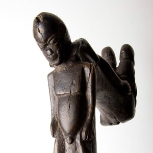 Beautifully Sculptural African Lobi Walking Stick From Burkino Faso ...