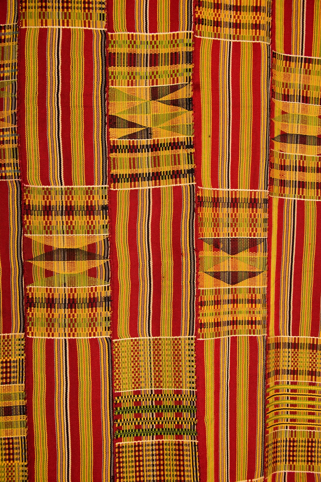 Fine Regal Ashante Kente Cloth From Bonwire 1950s - Etsy