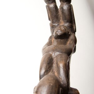 Beautifully Sculptural African Lobi Walking Stick From Burkino Faso ...
