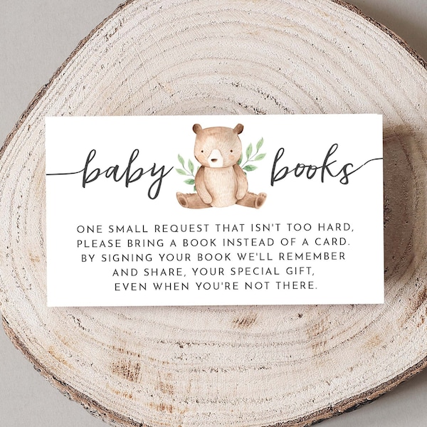 Book Instead of Card - Etsy