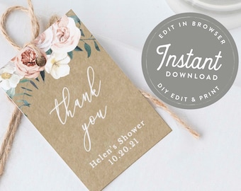 Burlap Gift Tags - Etsy