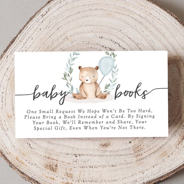 Bring a Book Card - Etsy