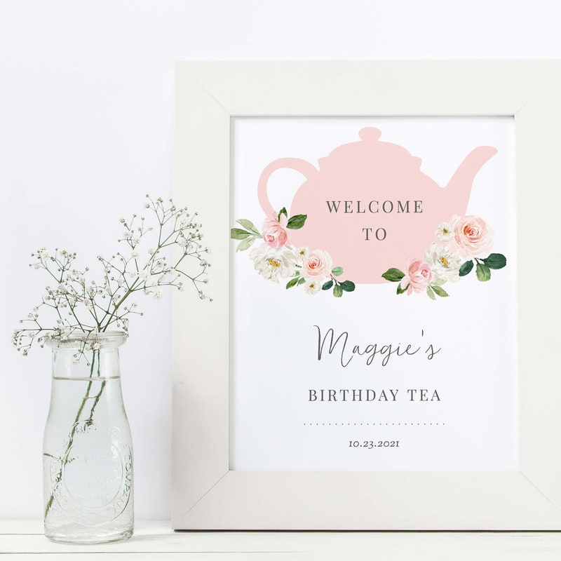 Tea Party Birthday - Etsy
