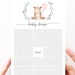Bear Baby Shower Games, Bear Baby Shower Bingo Instant Download ...