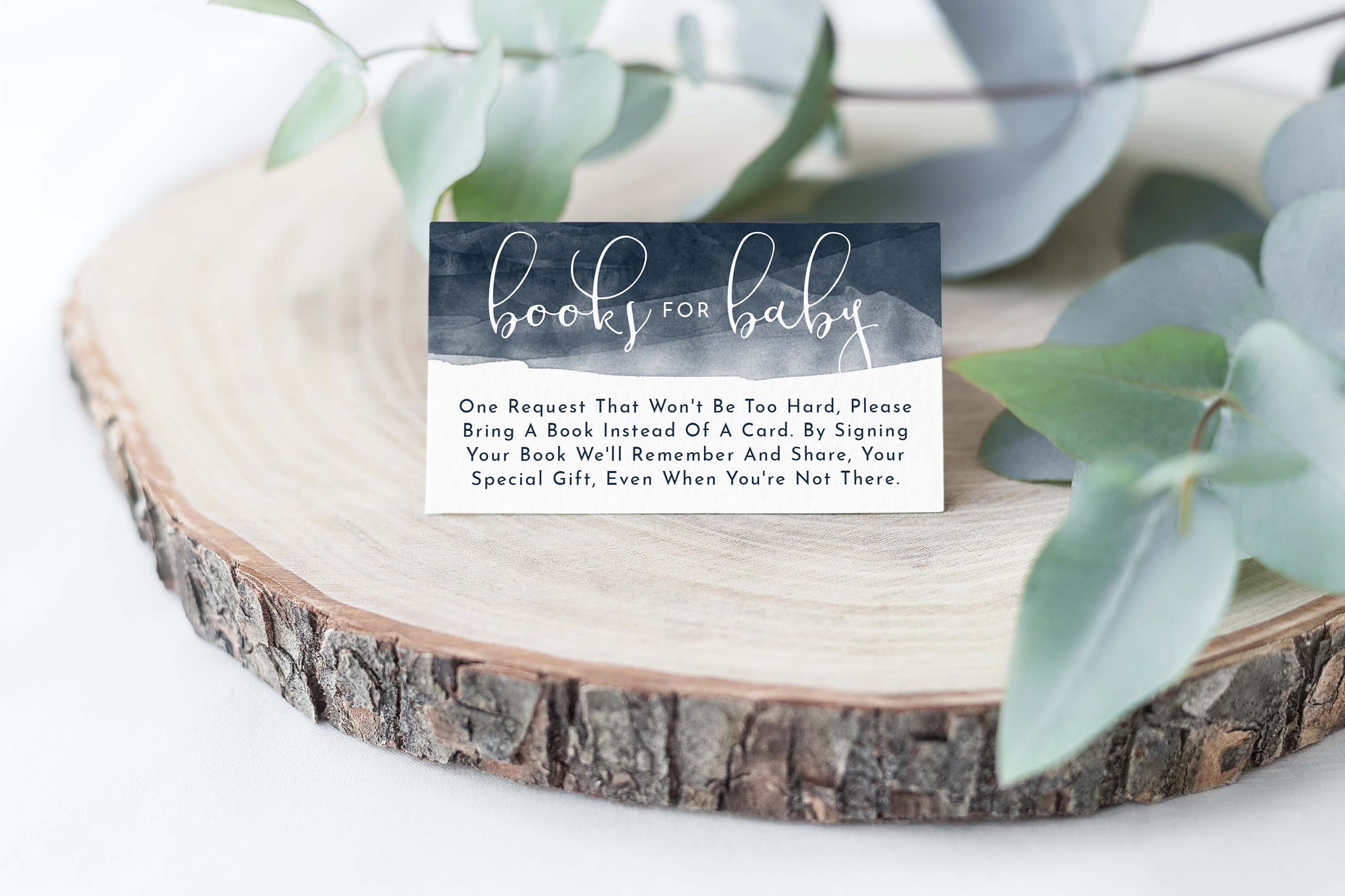 Boy Book Request Baby Shower Baby Book Request Card Insert - Etsy