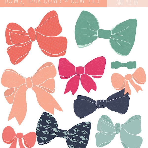 Bow Tie Clip Art - Etsy