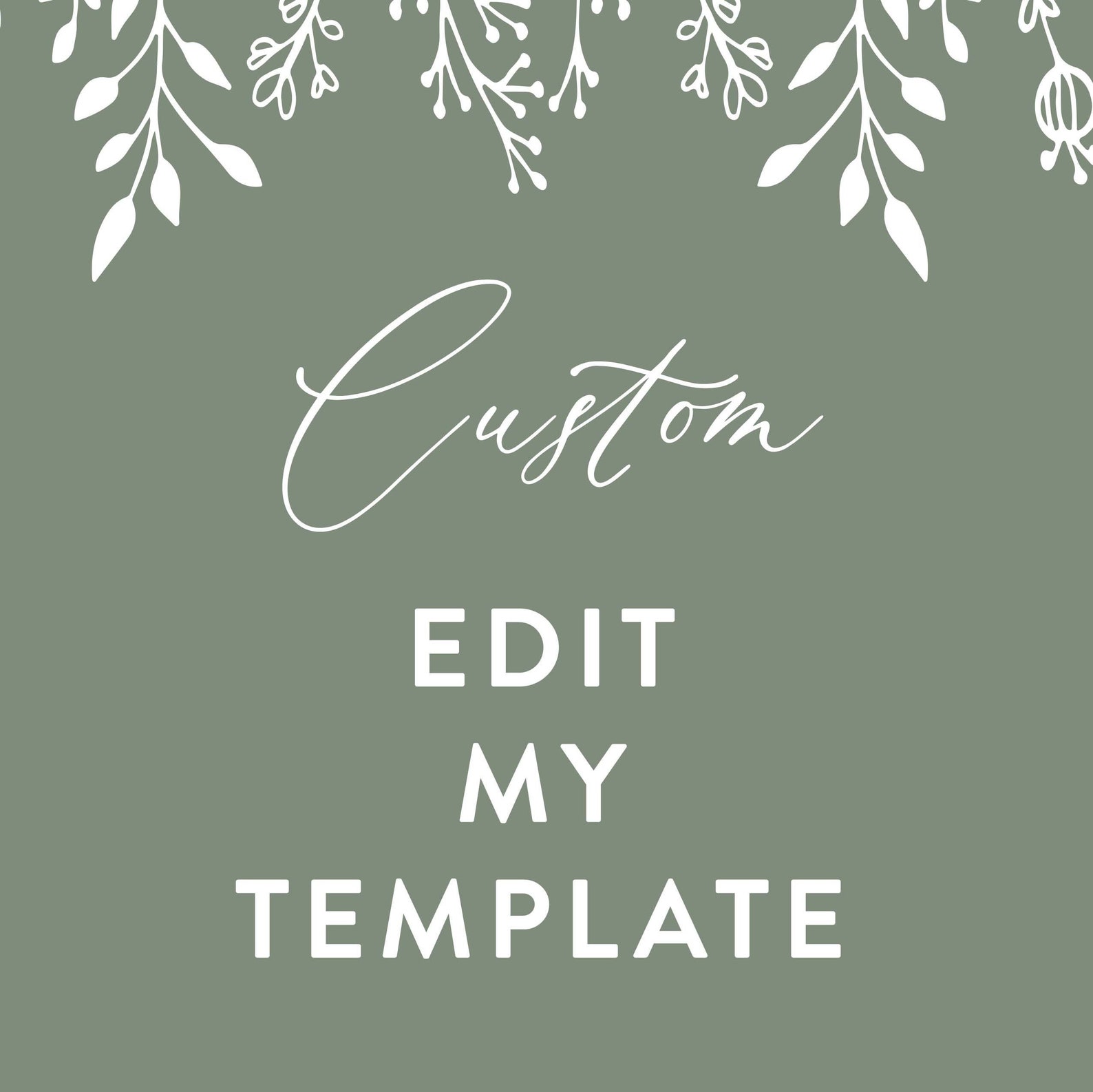 Custom - Edit My Template for Me - Etsy