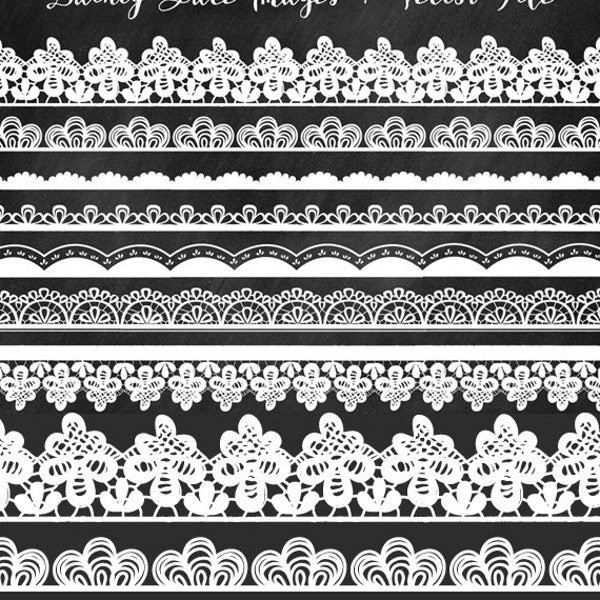 Lace Clip Art Etsy