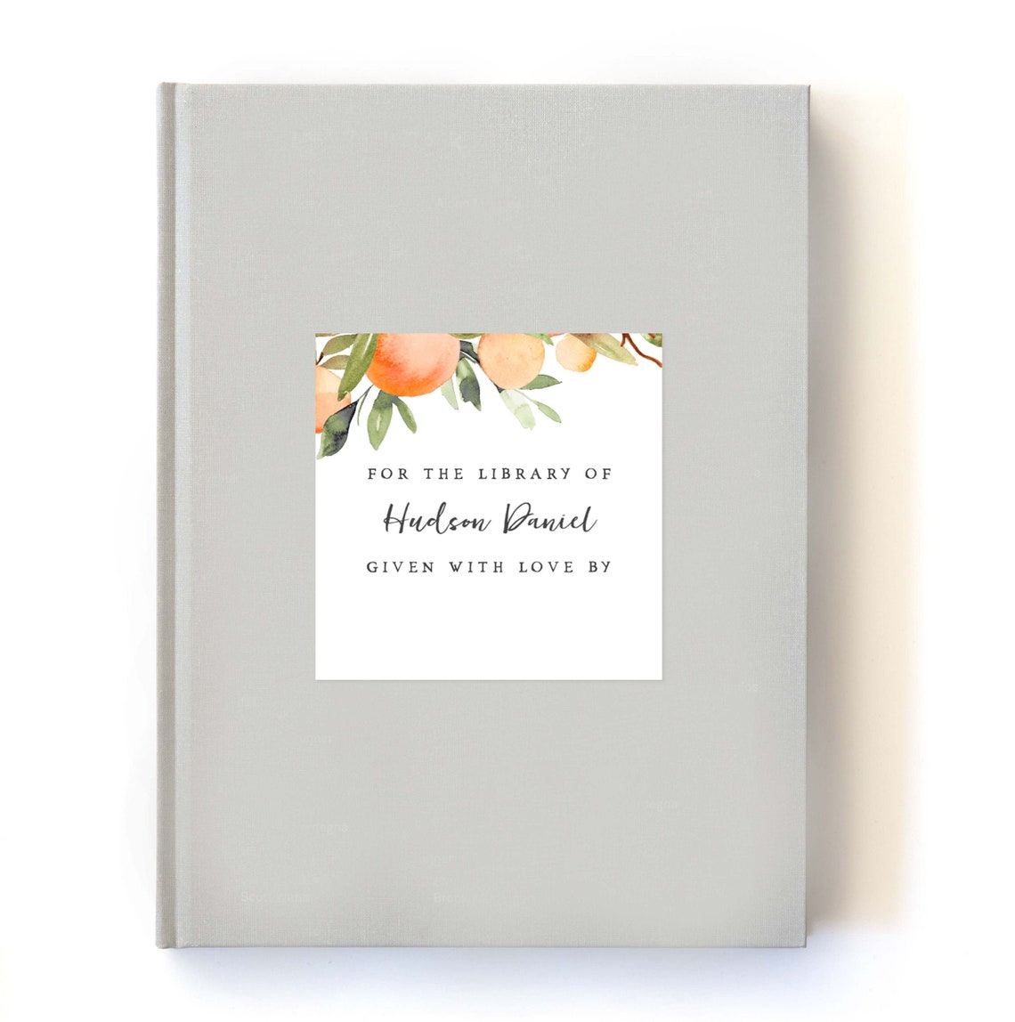 From the Library of Labels Template Editable Book Labels | Etsy