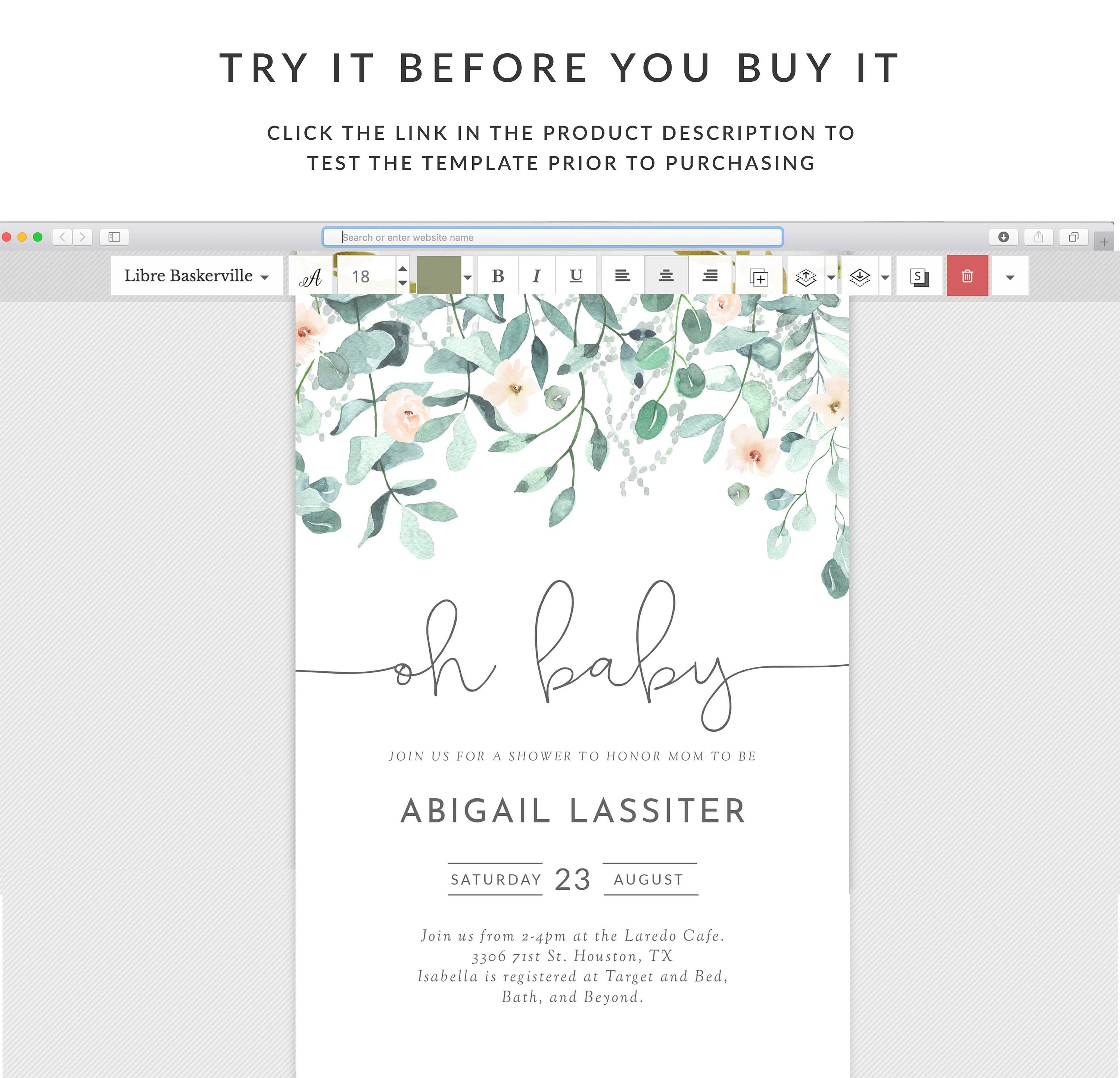 Baby Welcome Signs Printable Baby Shower Signs Printable | Etsy