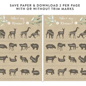 Lamb Baby Shower Game, Sheep Baby Shower Games, Printable Baby Shower ...