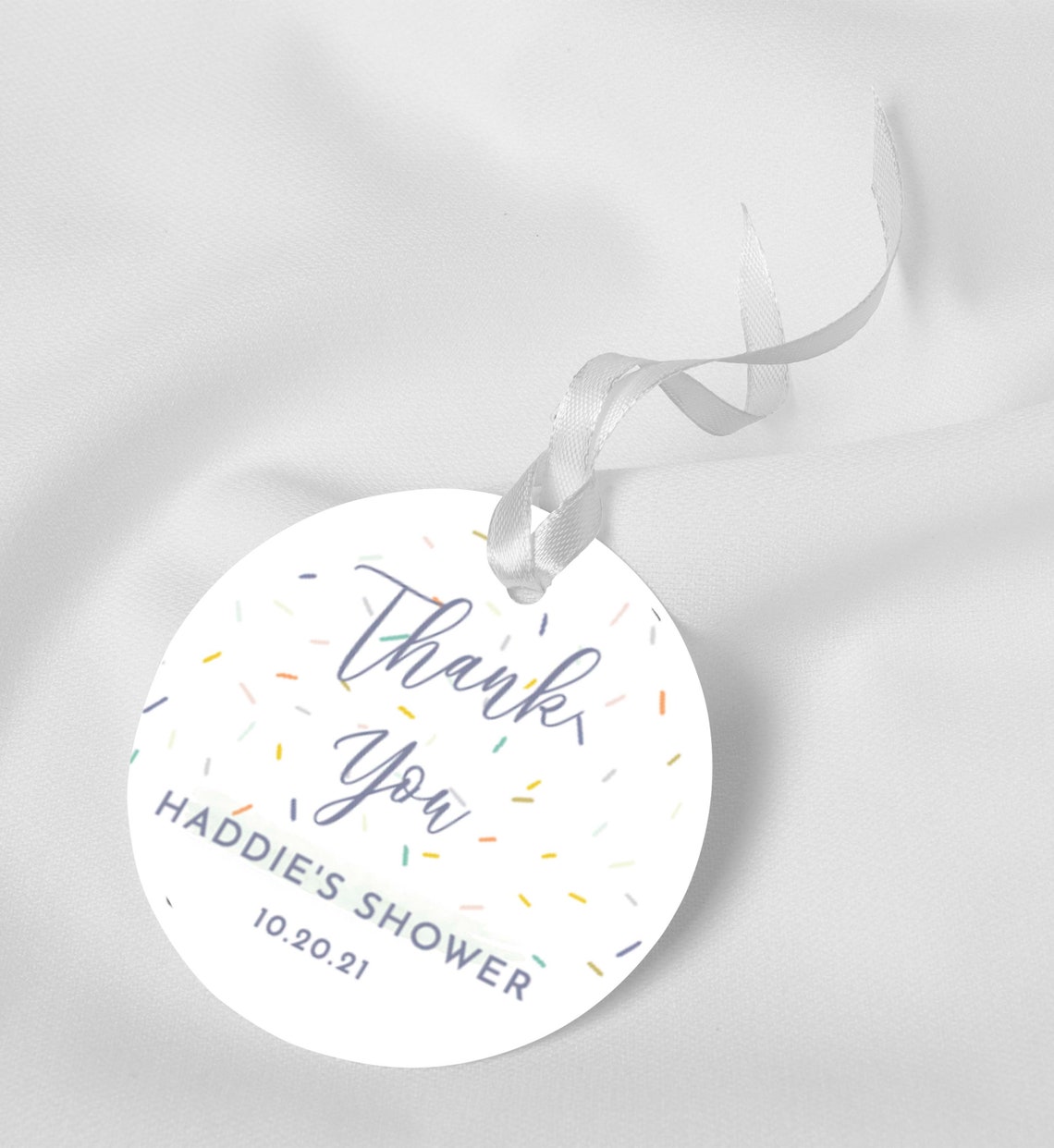 Baby Sprinkle Favor Tags, Sprinkle Baby Shower Favor Tag Template ...