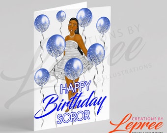 Zeta Phi Beta Happy Birthday, Happy Birthday Soror, Zeta Phi Beta Gift ...