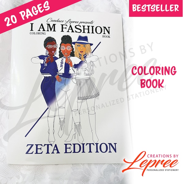 Zeta Phi Beta Sorority Book - Etsy