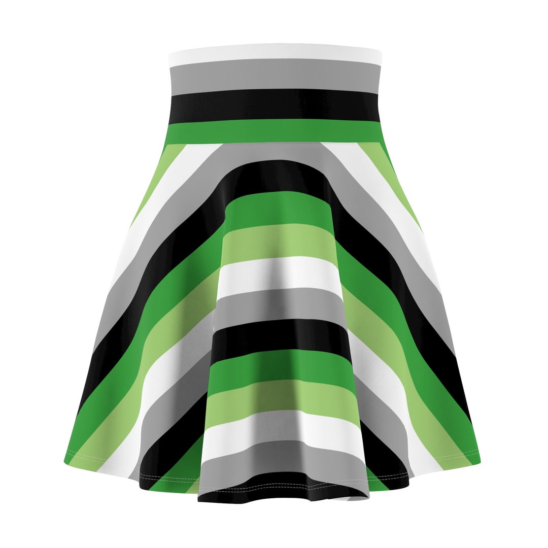 Aromantic Pride Skater Skirt: LGBTQIA+ Pride Month Clothes - Etsy