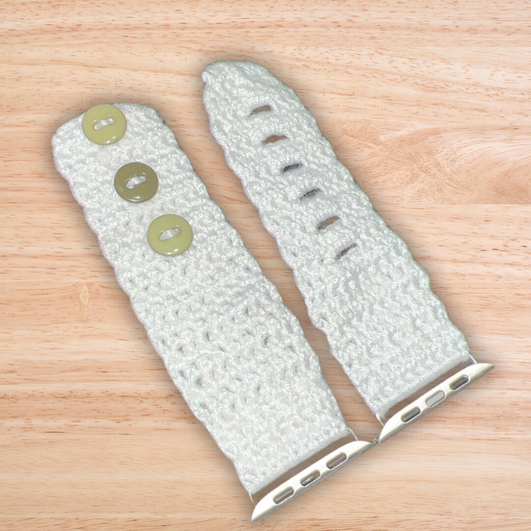 CUSTOM Crochet Apple Watch Band - Custom Made - All Sizes Offered All ...