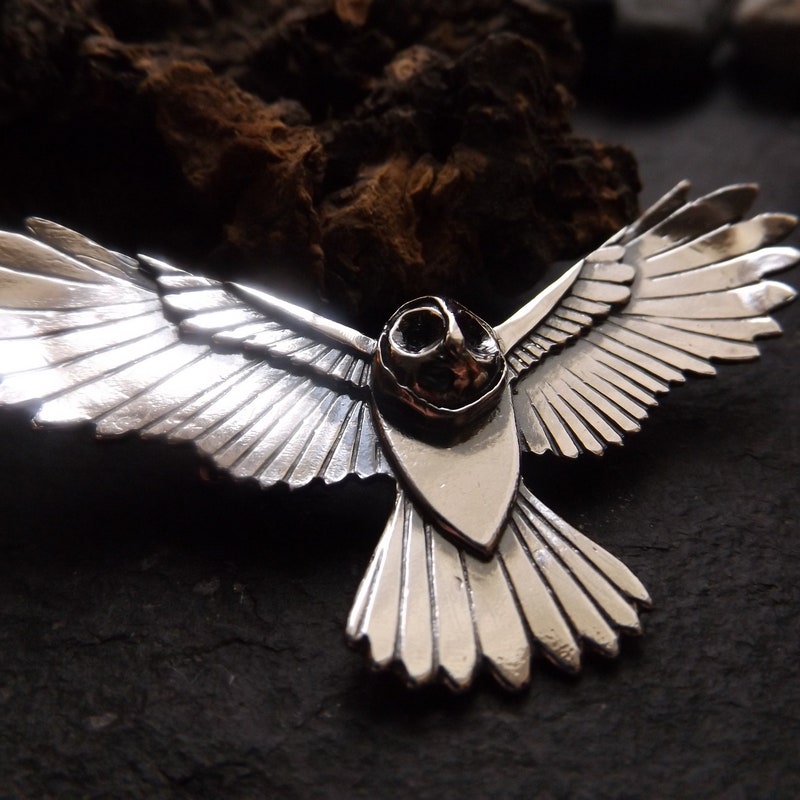 Owl Brooch Pin - Etsy