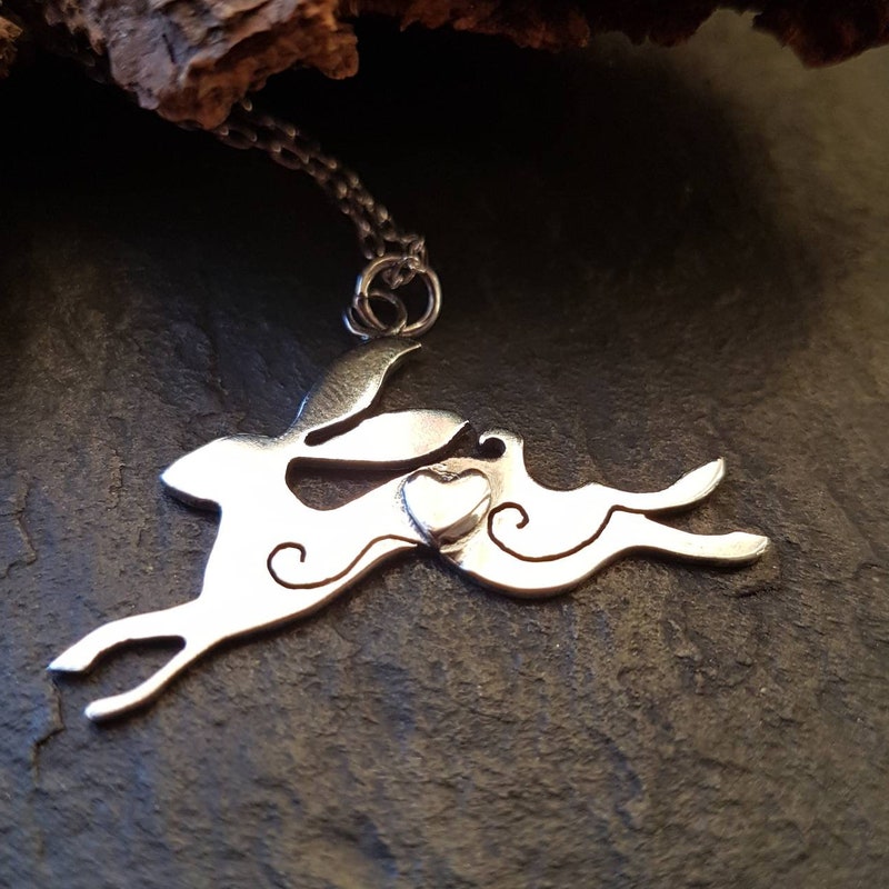 Hare Pendant - Etsy