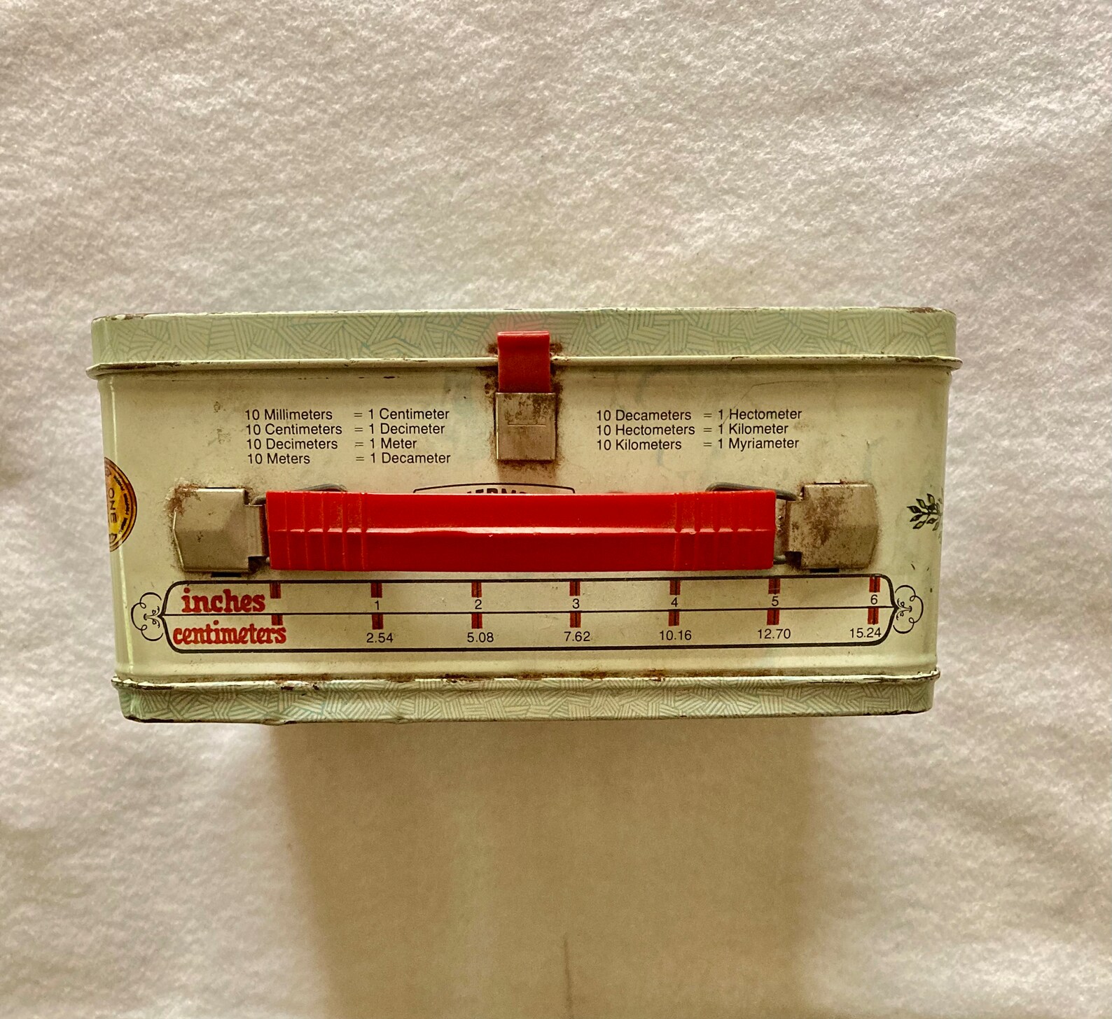 World of Metrics Vintage Lunchbox-learn Metrics the Easy Way - Etsy
