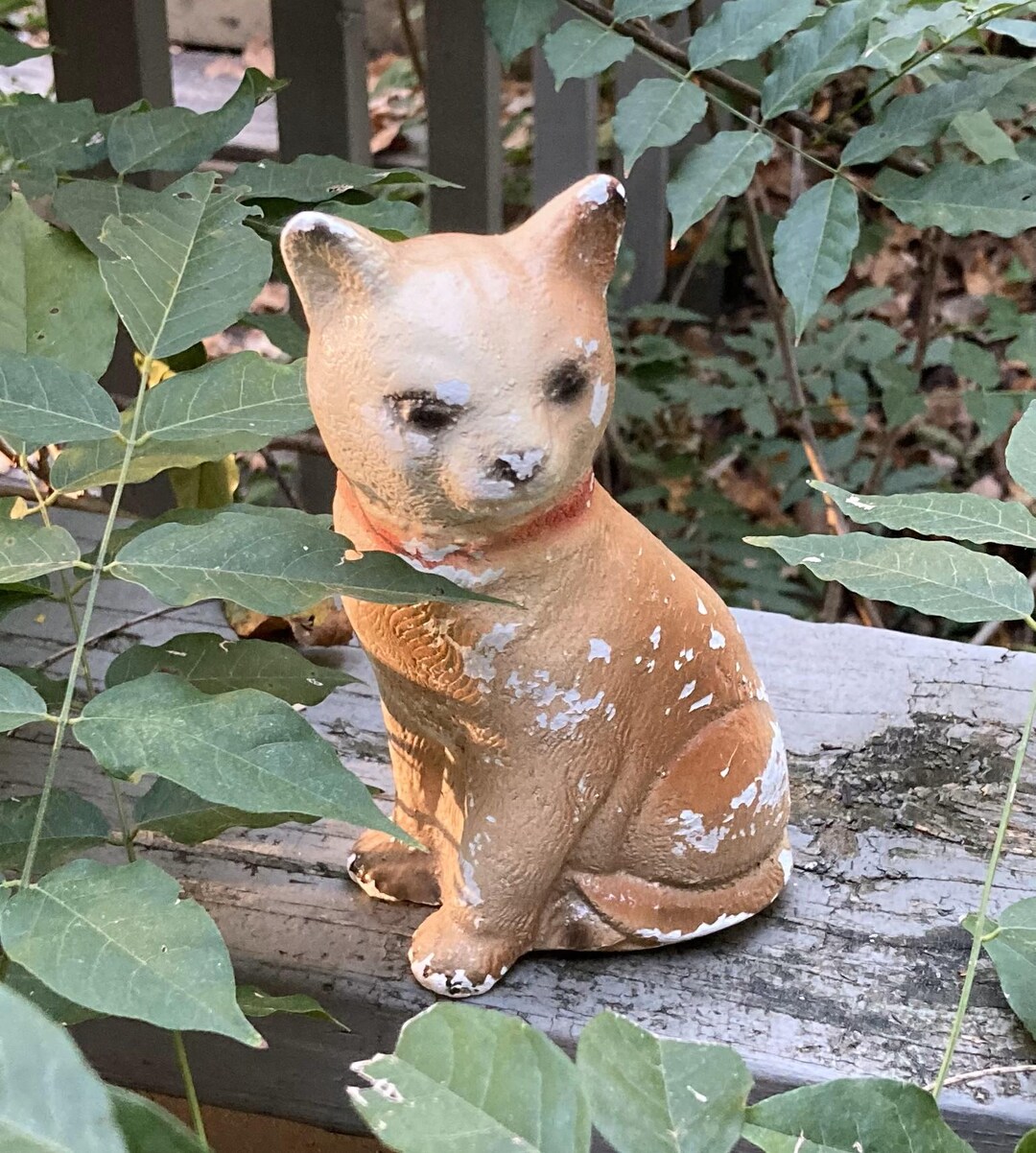 Plaster Cat mantel, Carnival - Etsy