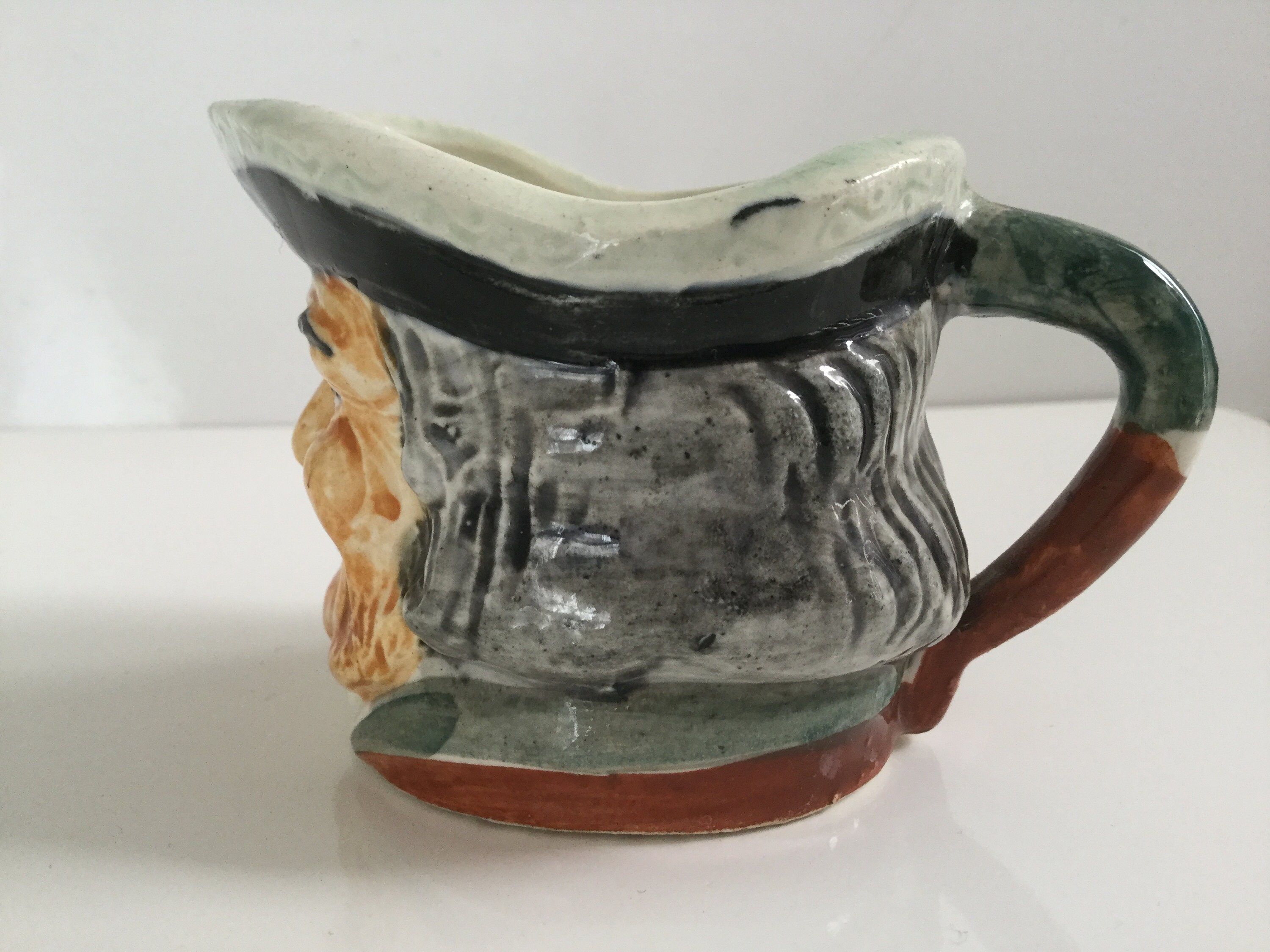 Toby Mug Occupied Japan Character Man with Mustache WWII | Etsy