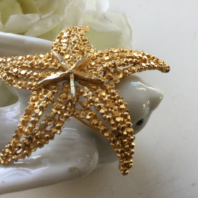 Starfish Brooch - Etsy