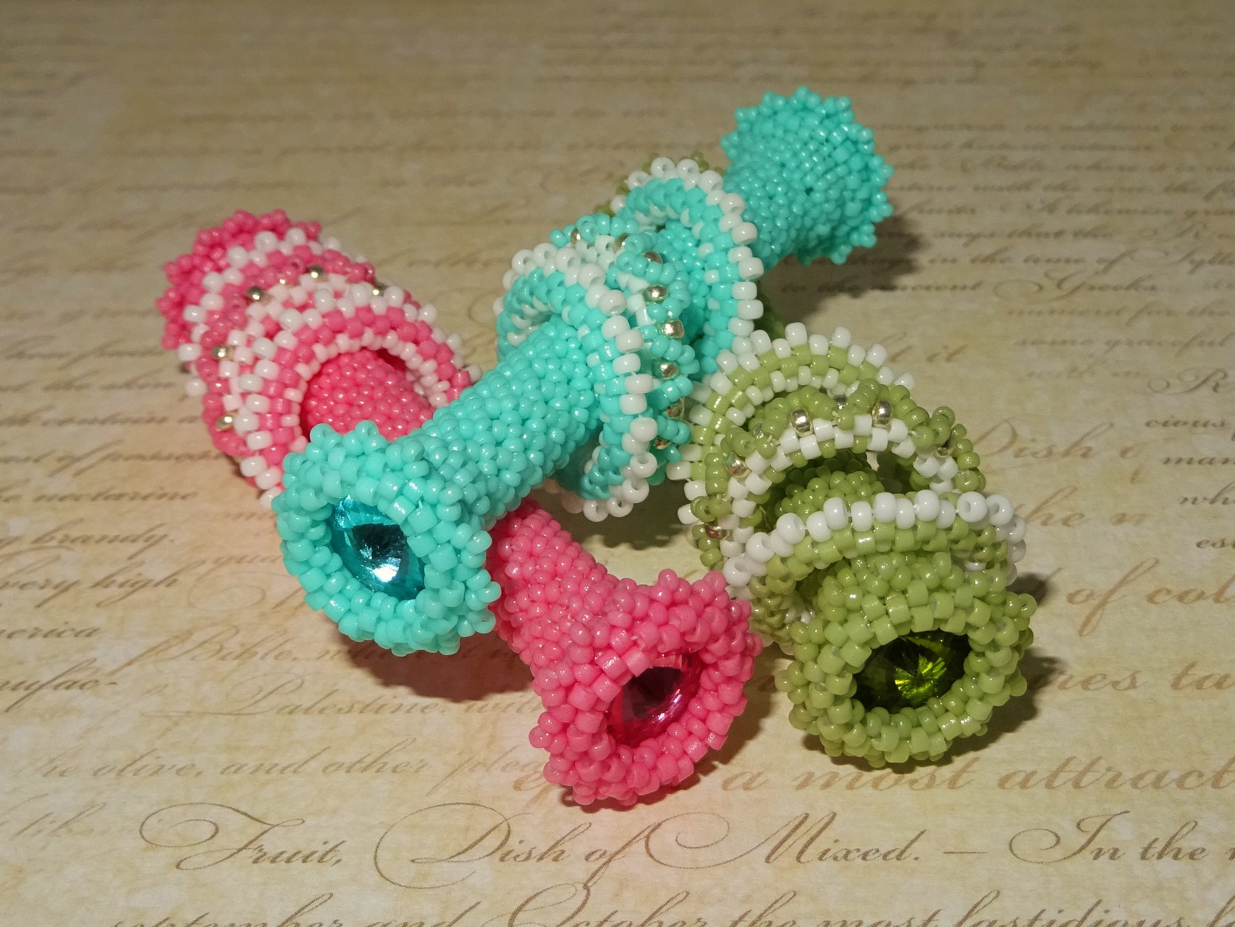 DIGITAL TUTORIAL Fiddlestix Tutorial Desktop Toy Beaded Anxiety ...