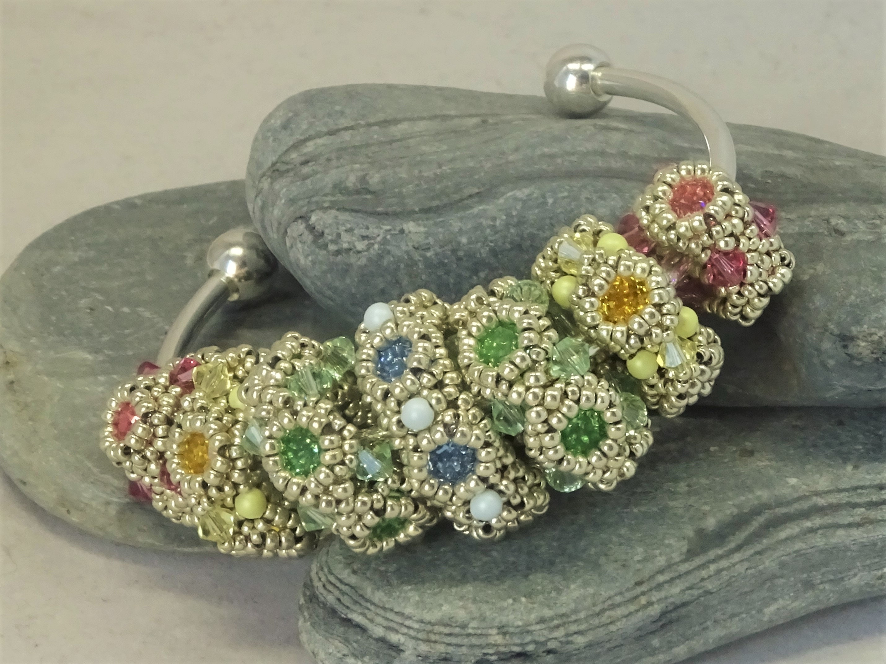 DIGITAL TUTORIAL Reinventing the Wheel Beaded Bead Tutorial Beadweaving ...