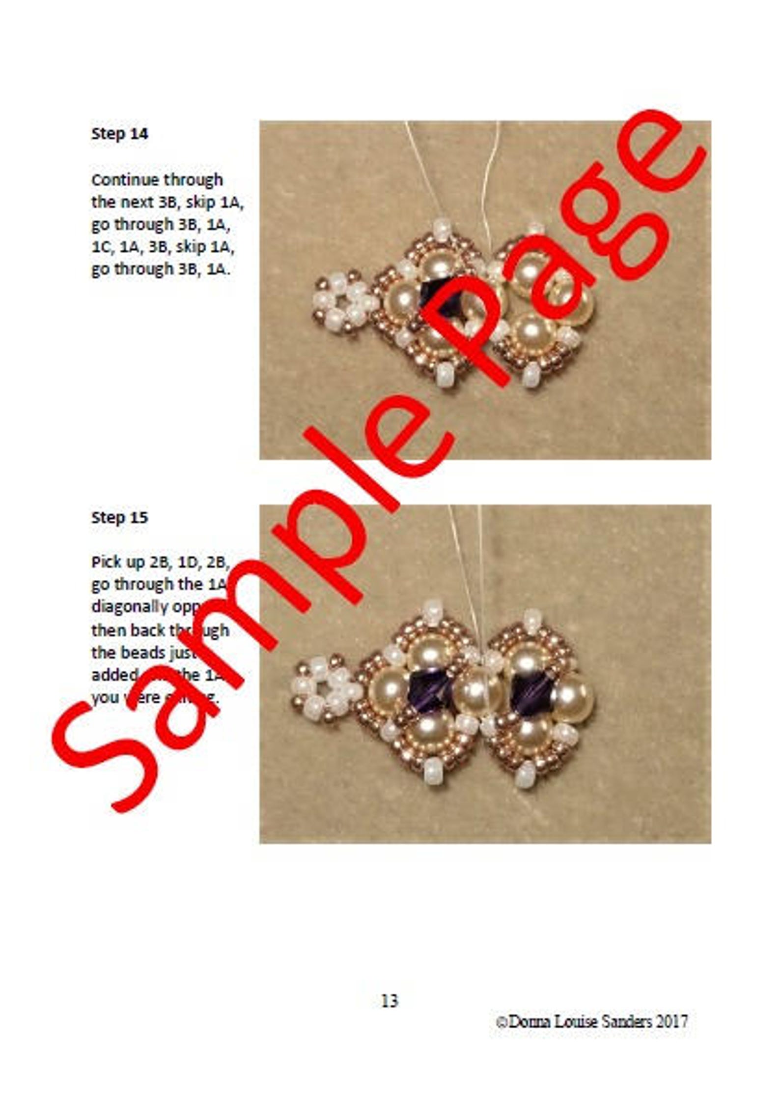 DIGITAL TUTORIAL Serena Bracelet Tutorial Beaded Bracelet - Etsy