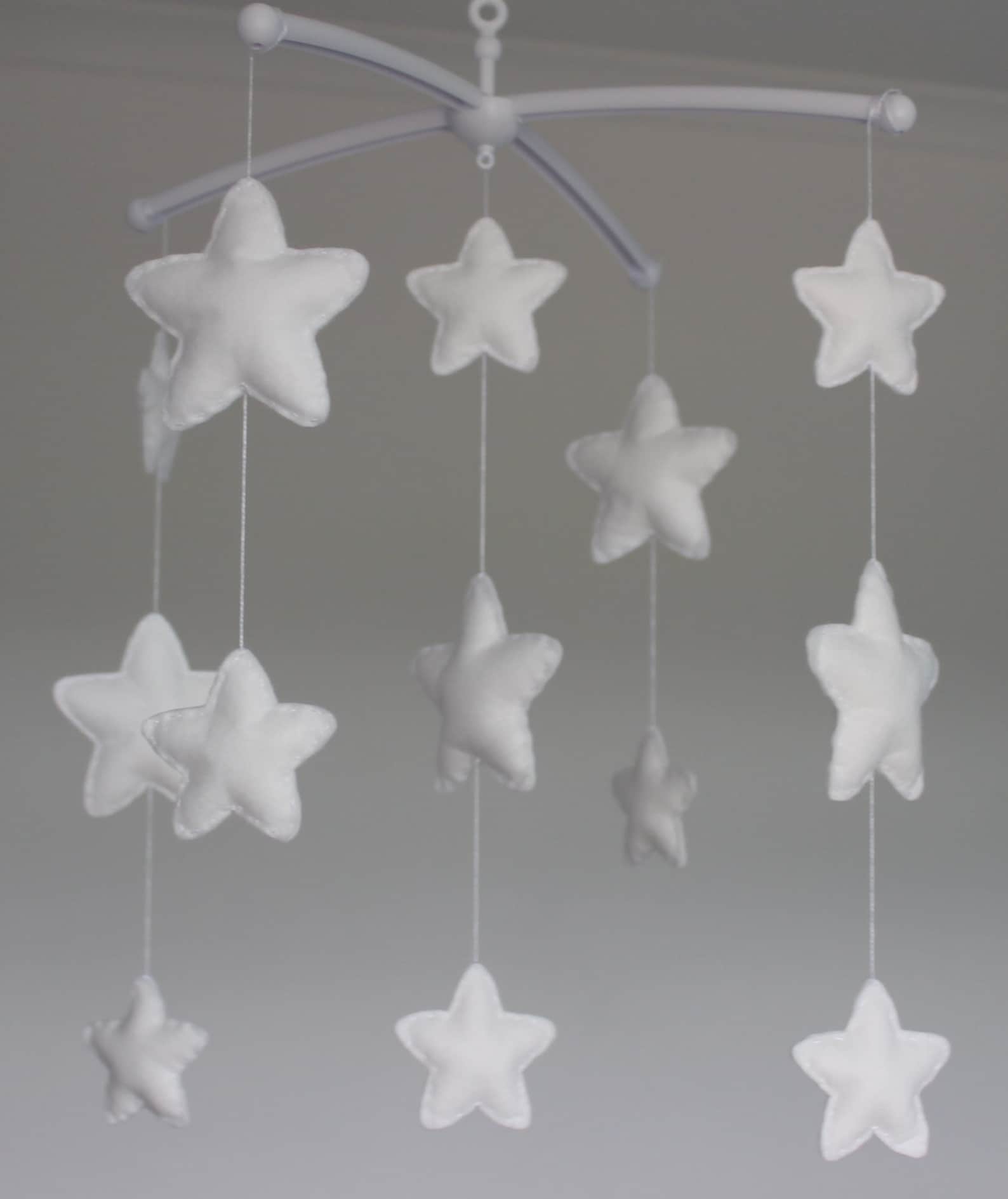Sale Gorgeous Star Mobile Musical Cot Mobile Star Nursery - Etsy