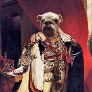 King George V - Custom Pet Portraits - Dog Portraits and Cat Portraits ...
