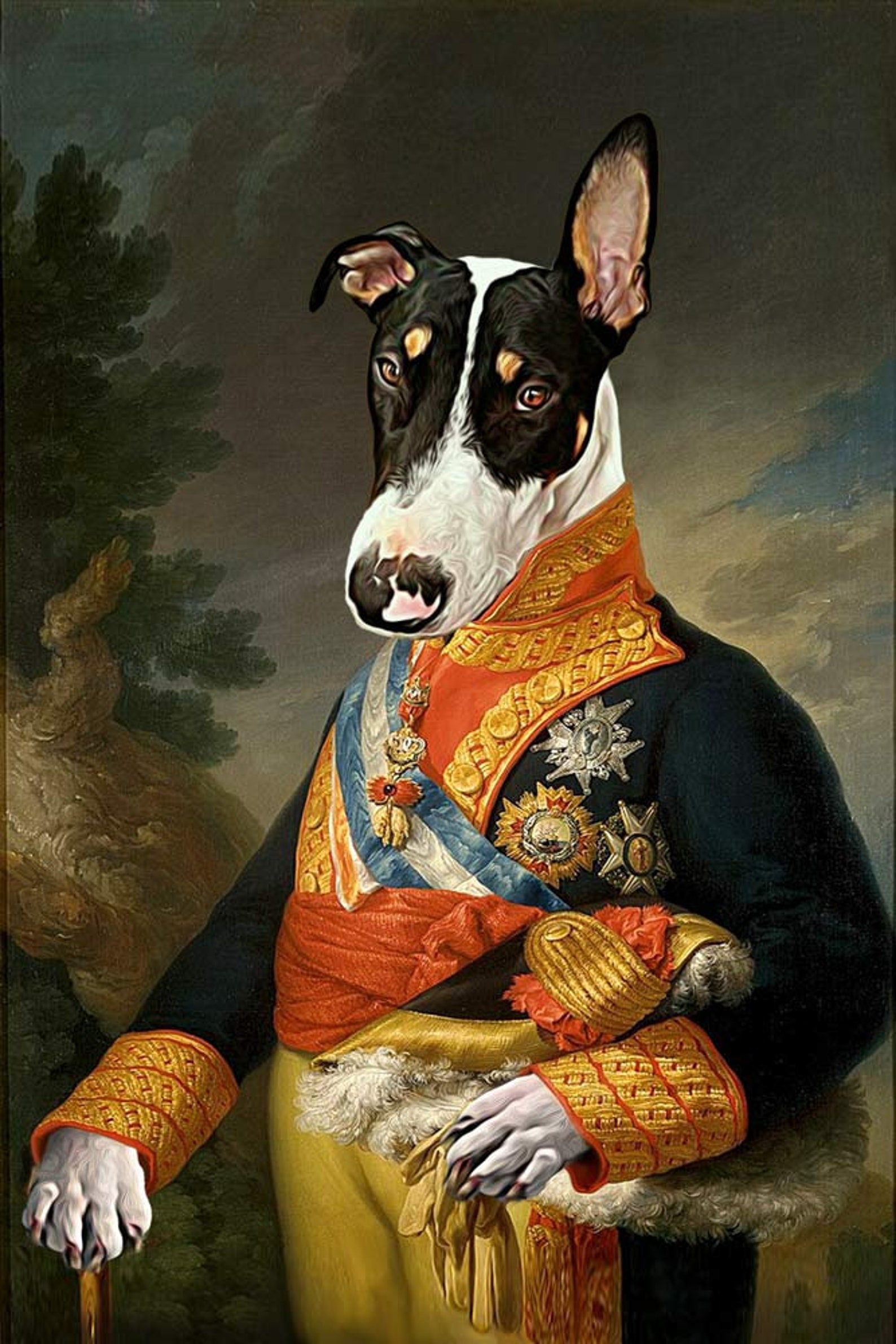 King Fernando VII of Spain Pet Portrait Custom Renaissance - Etsy