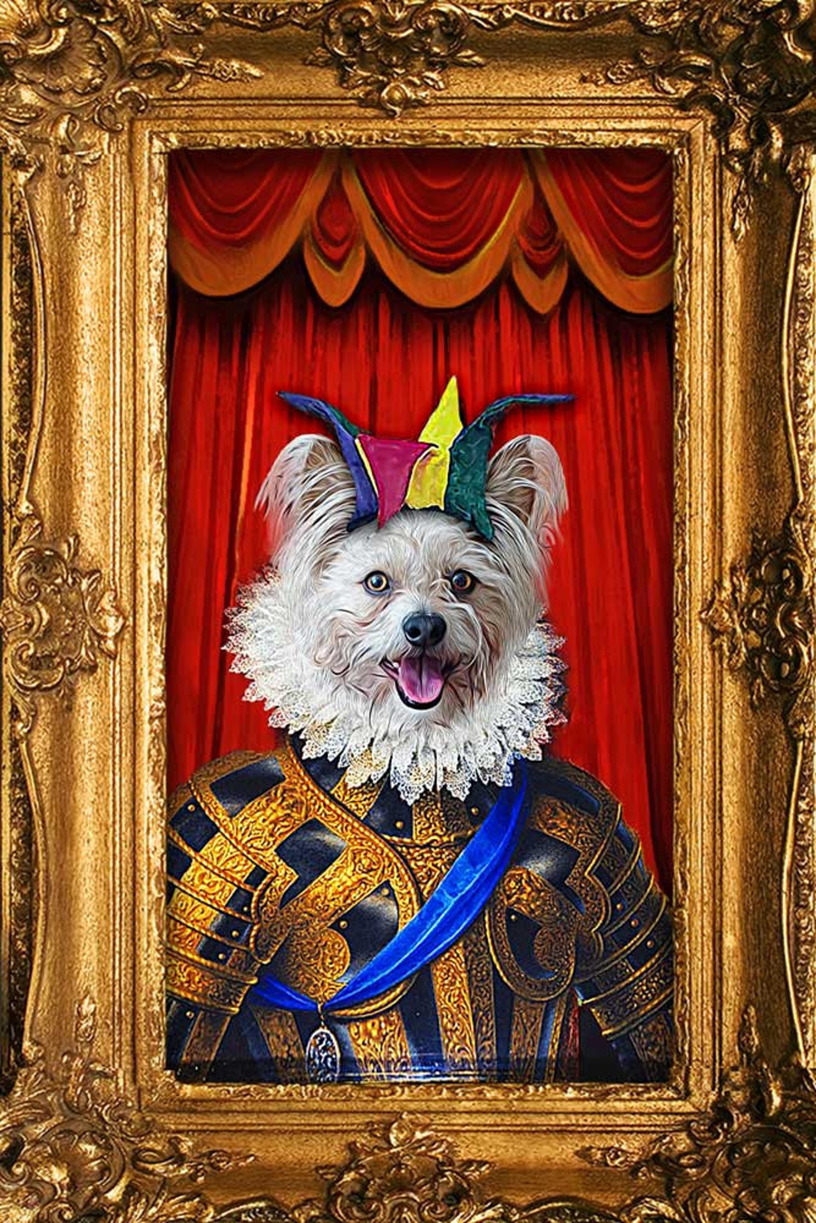 Jester - Custom Pet Portraits - Dog Portraits and Cat Portraits ...